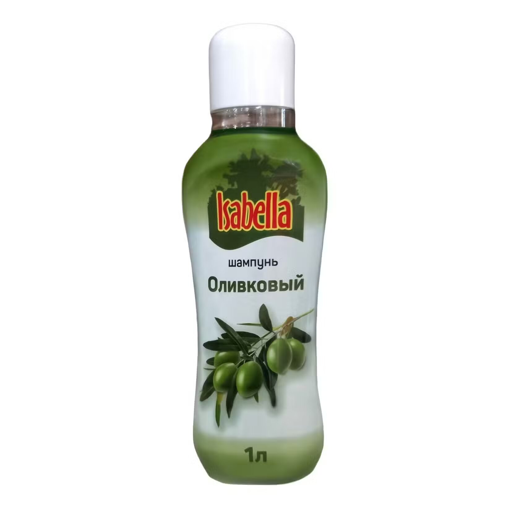 Шампунь для волос Isabella Оливковый, для ежедневного применения, 1 л