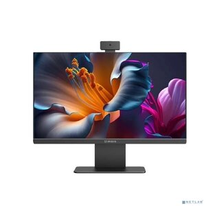 Моноблок IRBIS Groovy AIO 27; 27“(N100;8GB/256GB; IPS;16:9;1920x1080x100Hz;1000:1;250Cd/m2;5ms; HDMI(out); VGA; USB-C;2*USB2.0;4*USB3.0; RJ45; WebC 5MP; WIFI6; BT5.0; Tilt; Spk2*3W; keyb+mouse; WinPro
