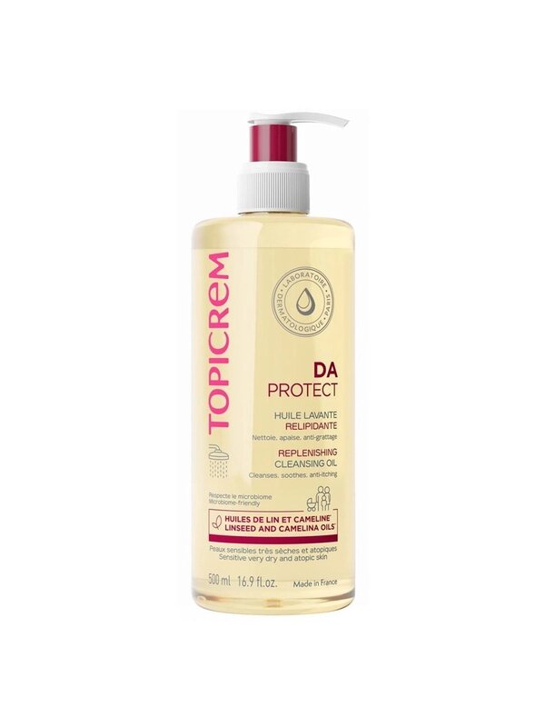 Topicrem Масло очищающее липидовосстанавливающее DA Protect Replenishing Cleansing Oil , 5