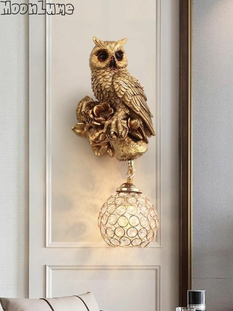 Настенный светильник в стиле ретро с милыми животными