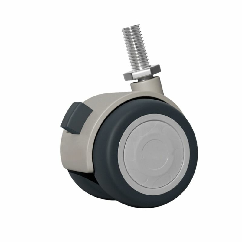 Колеса офисного кресла бесшумные износостойкие универсальные колеса с резьбой-E тип