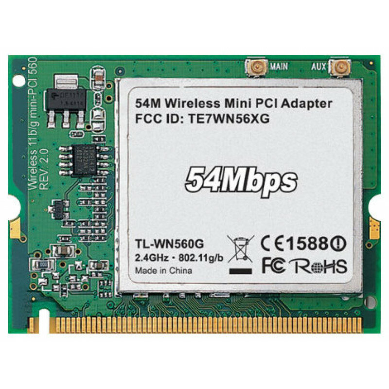 Адаптер TP-Link 54M Wireless miniPCI adapter, eXtended Range
