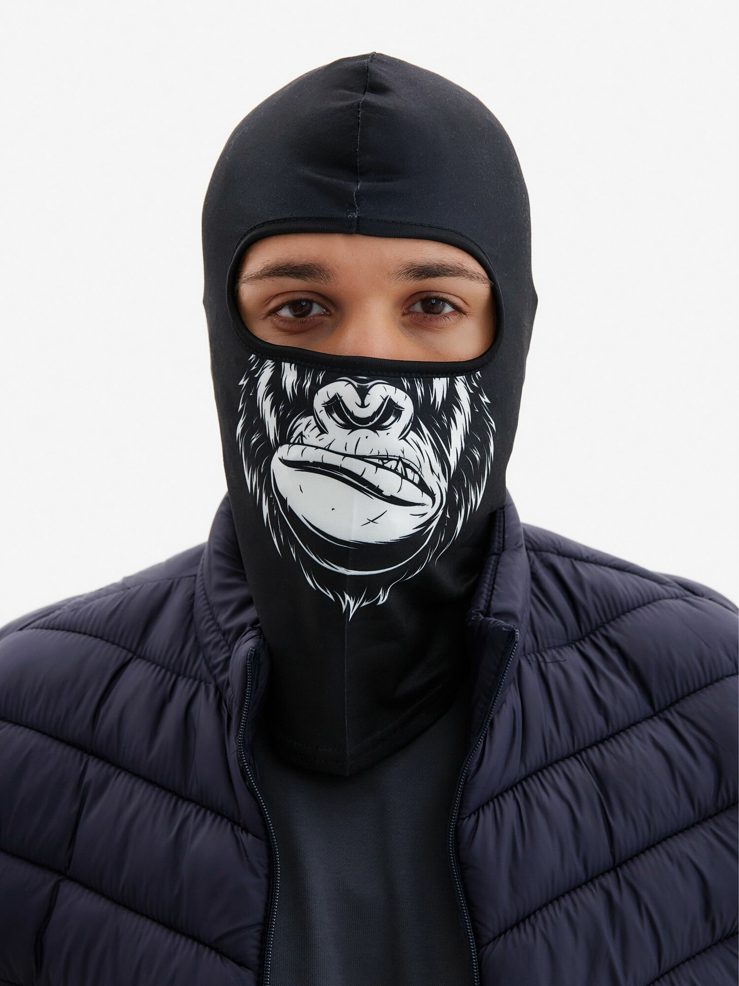 Маска-балаклава Wukong, размер универсальный, чёрная, возраст: взрослый