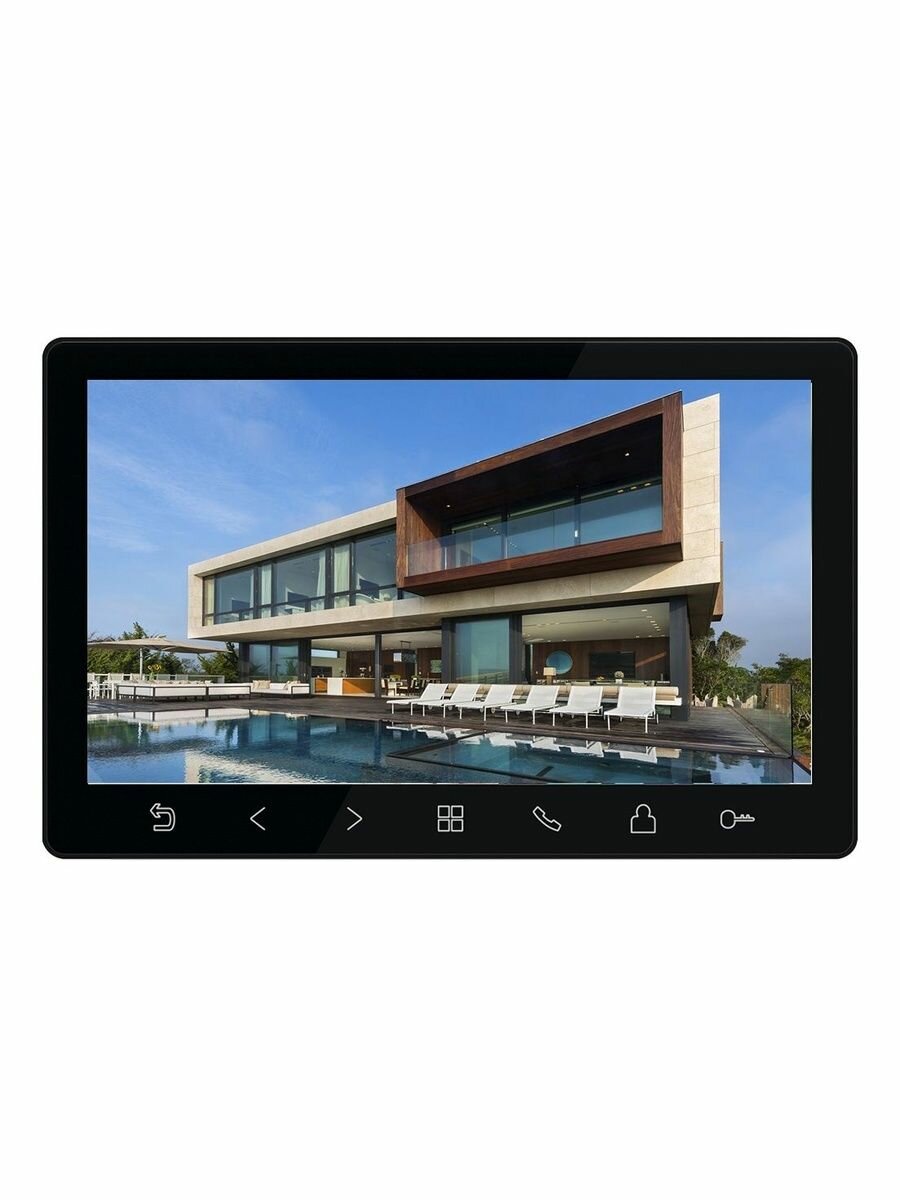 Монитор видеодомофона Amelie HD SE Slim (Black)