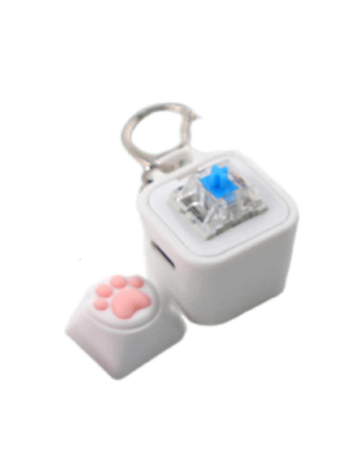 1 x Перезаряжаемая тестовая ось с RGB-подсветкой — конструкция «кошачий коготь»