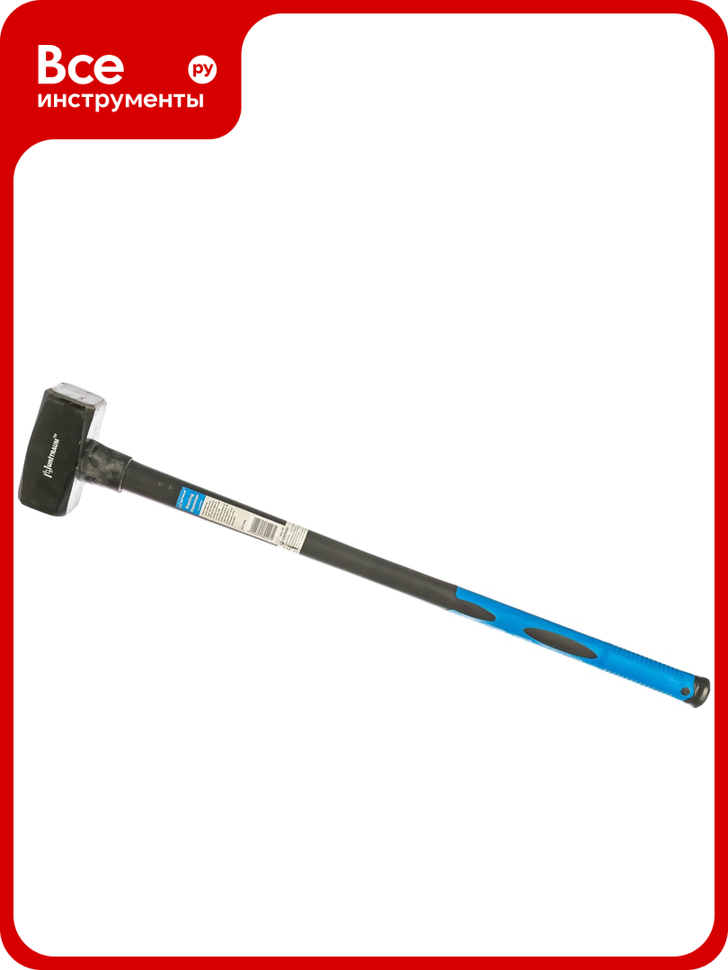 Кувалда Механика 5000г с двухсторонним 4-гранным кованым бойком UNITRAUM UN-SH5000