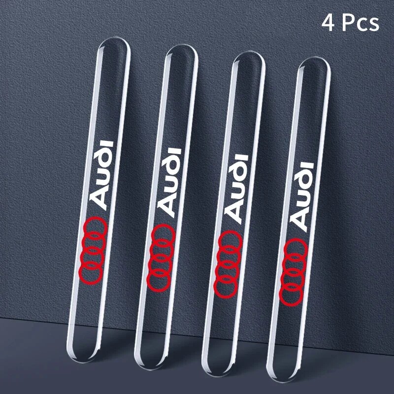 Защитная накладка на бампер и зеркало заднего вида для Audi A3 A4 A7 RS3 RS4 RS5 Q2 Q3, автомобильные аксессуары