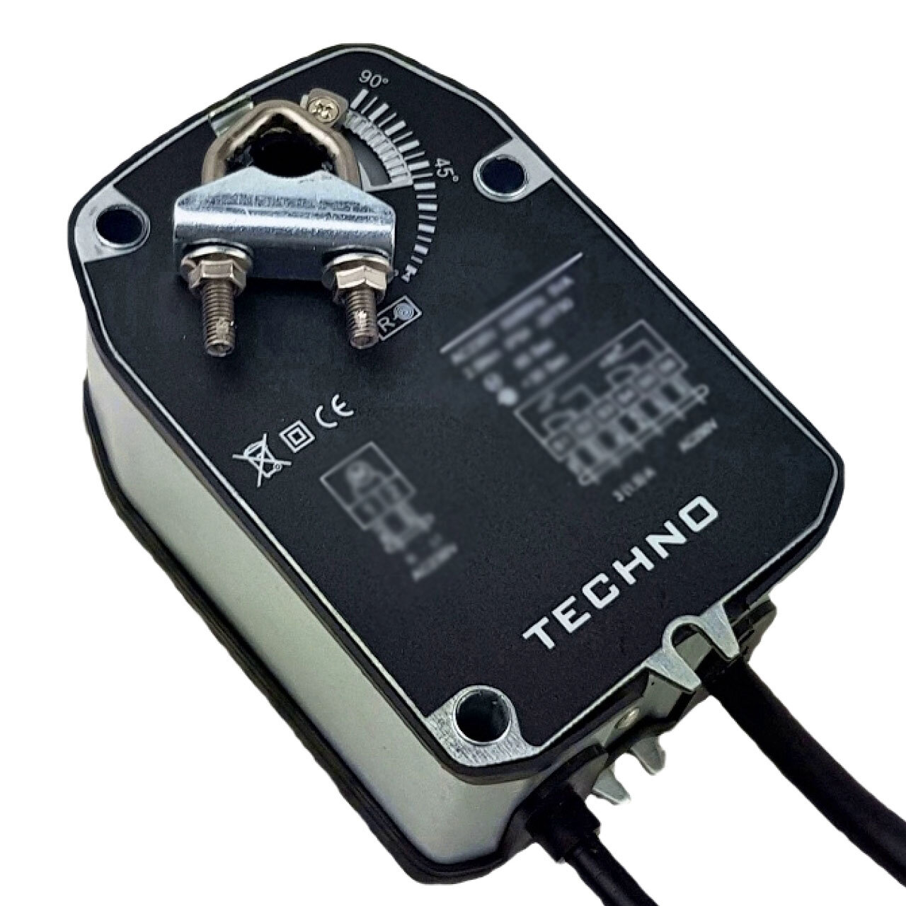 TECHNO SC-3.5AF24V электропривод воздушной заслонки с пружиной 3.5Nm, 0-10V, 1SPDT, 24AC-DC 223515