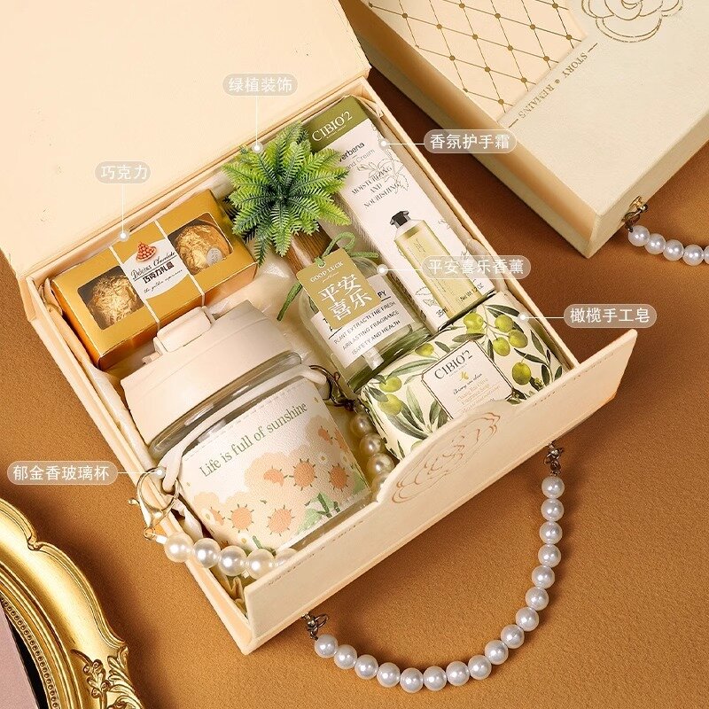 Подарок на День женщин, корпоративный подарок для сотрудниц, учителей и матерей, практичный легкий роскошный сувенир