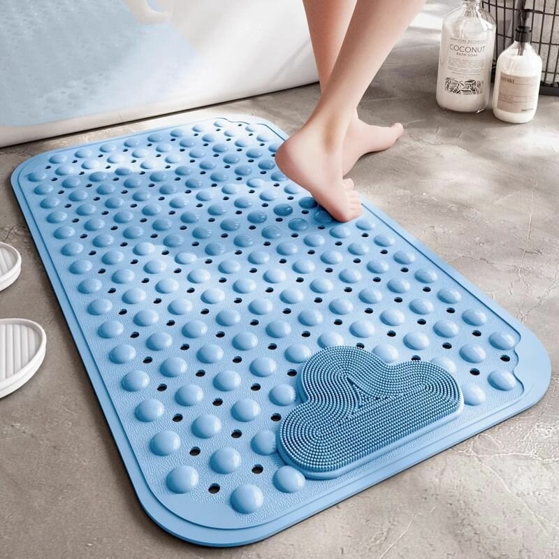 [Seale] Ванная комната Душ Непоскользящий коврик Круглый водонепроницаемый коврик для душа Коврик для ног в ванной Домашний массажный напольный коврик