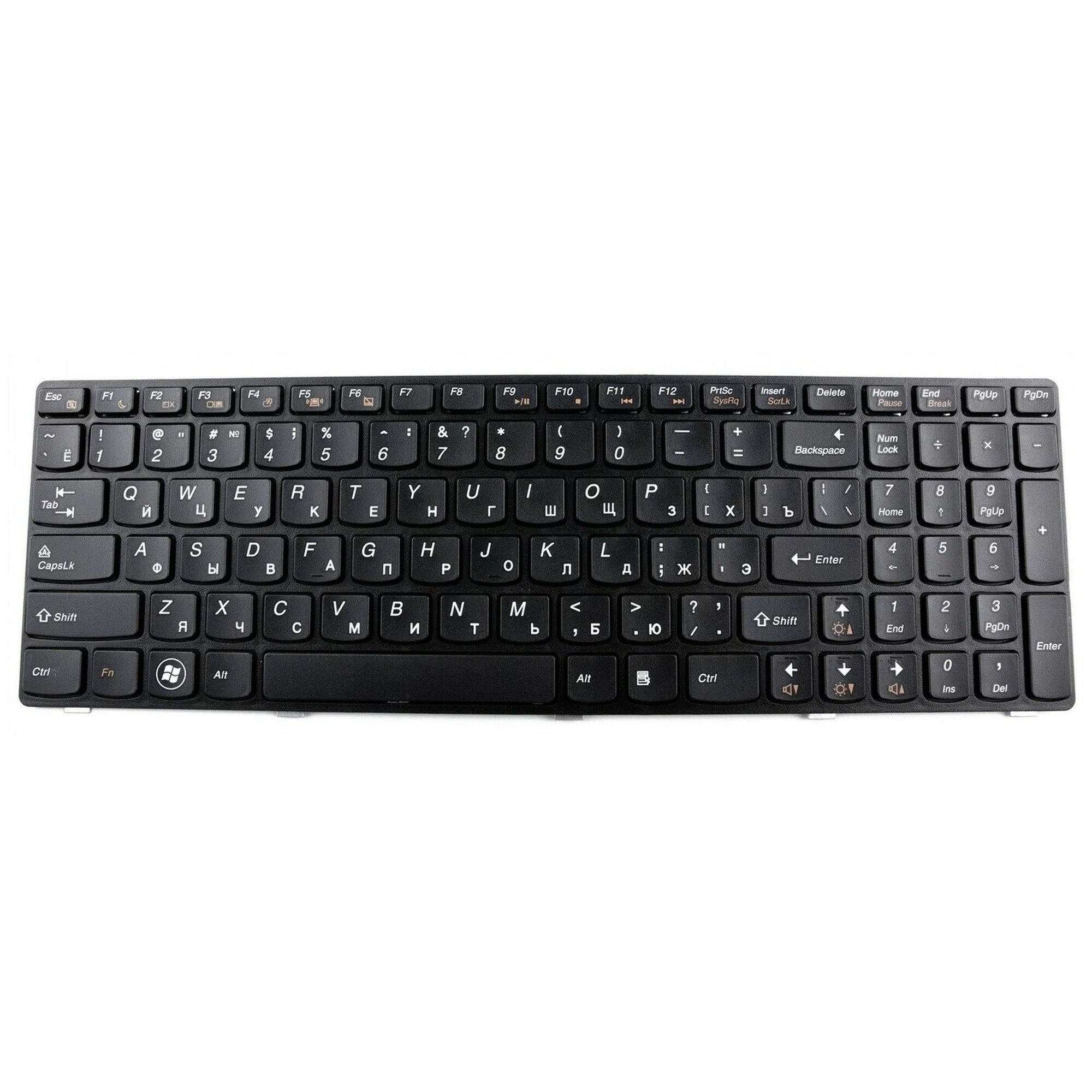 Клавиатура для ноутбука Lenovo B570 V575 Z570 p/n: 25-011910, 25-012349, 25-012436, 25-013317