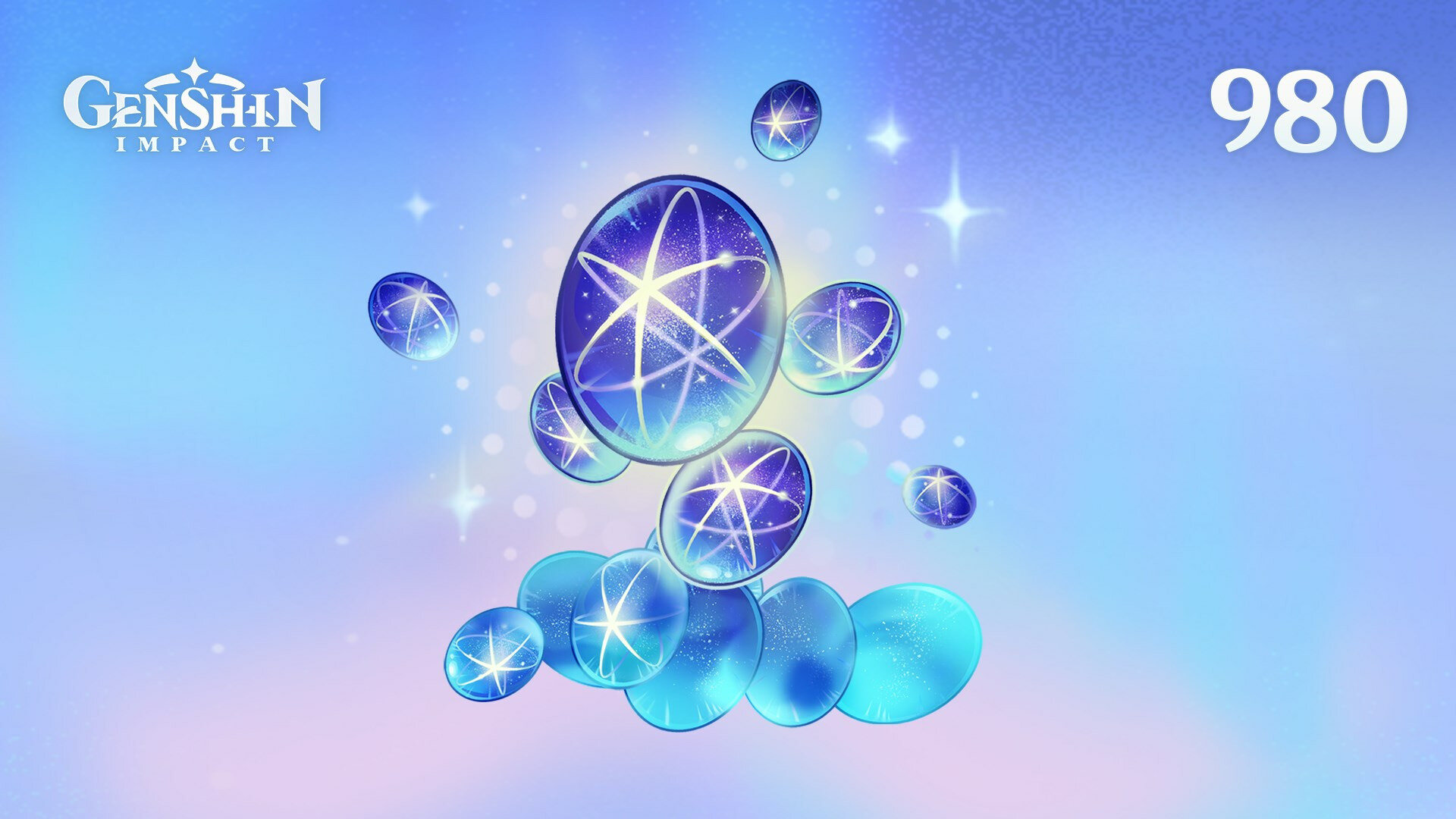 Пополнение по UID Genshin Impact - Весь мир | 980 + 110 Chronal Nexus