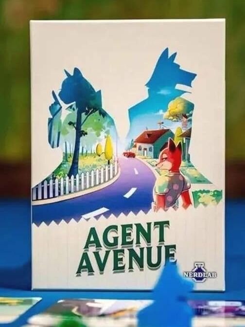 Настольная игра Agent Avenue Скрытие личности Карточная игра 2 игрока