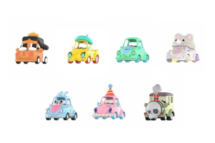 Коллекционные фигурки унисекс POP MART POPCAR Happiness Weekend, 2 шт.