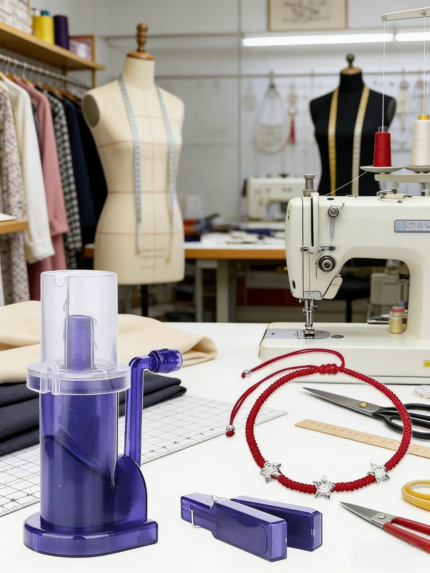 Машинка для вязания шнура. Устройство для плетения шнура