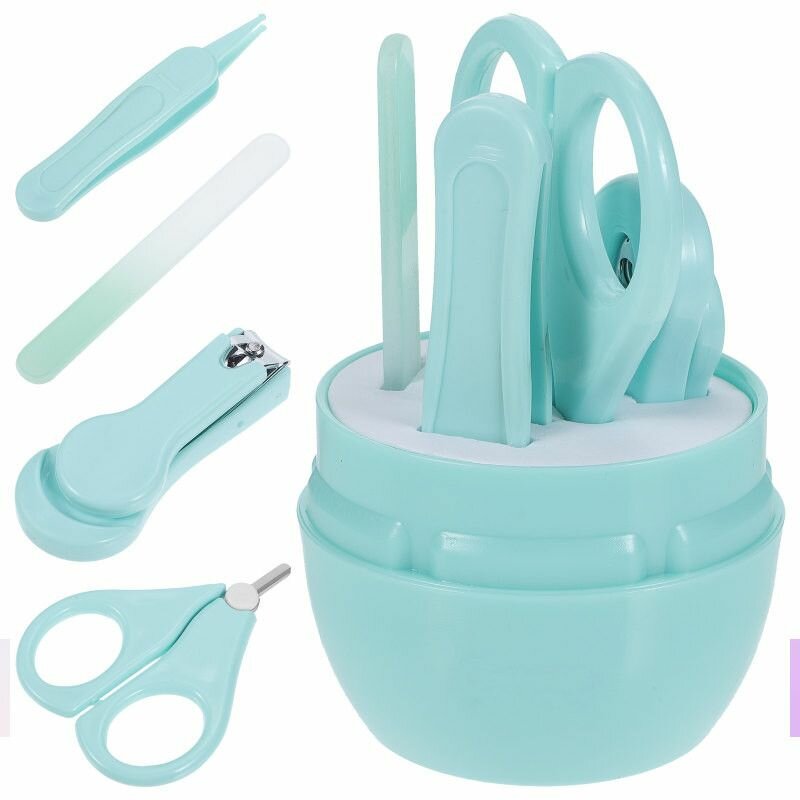 Детские товары Новорожденные Наборы для ухода за ногтями, включая пилочки, кусачки и триммеры для ухода за ногтями мальчика
