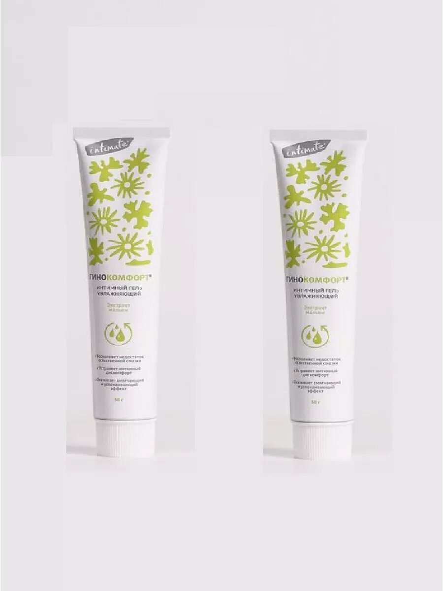 Гель интимный увлажняющий 50 гр 2шт