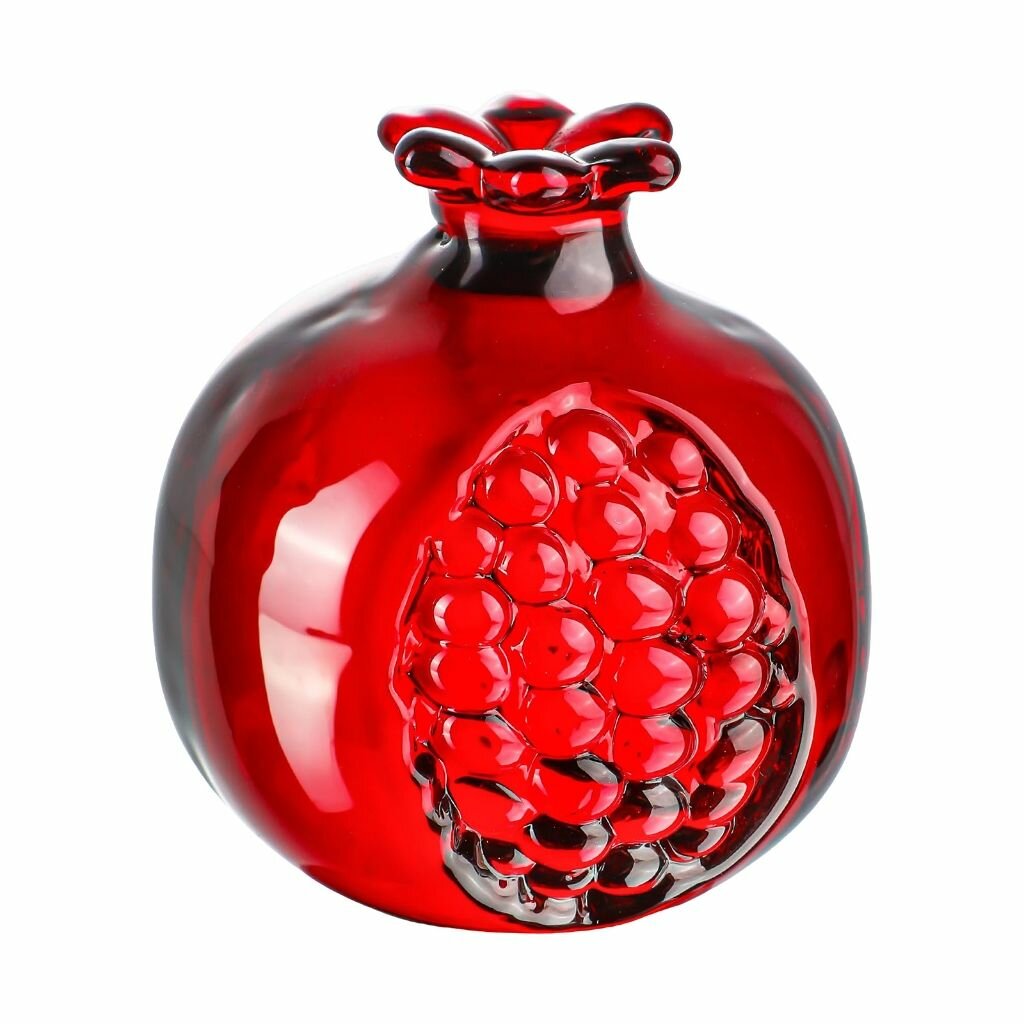 Стеклянная статуэтка из искусственного фрукта-Гранат