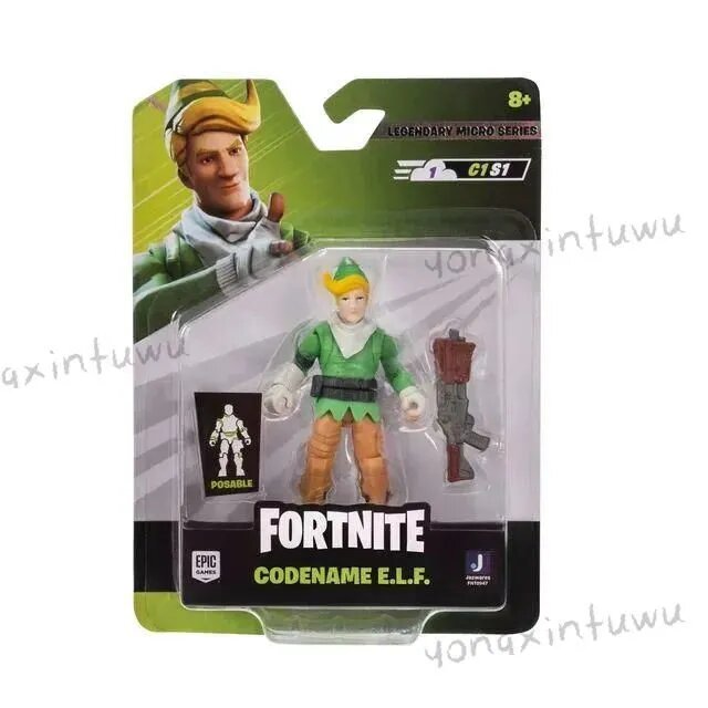 Фигурка Fortnite Codename E.L.F. Legendary Micro Series C1 S1 Фортнайт 1шт. ABS пластик
