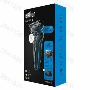 Электробритва 51-B1200s Blue, черный