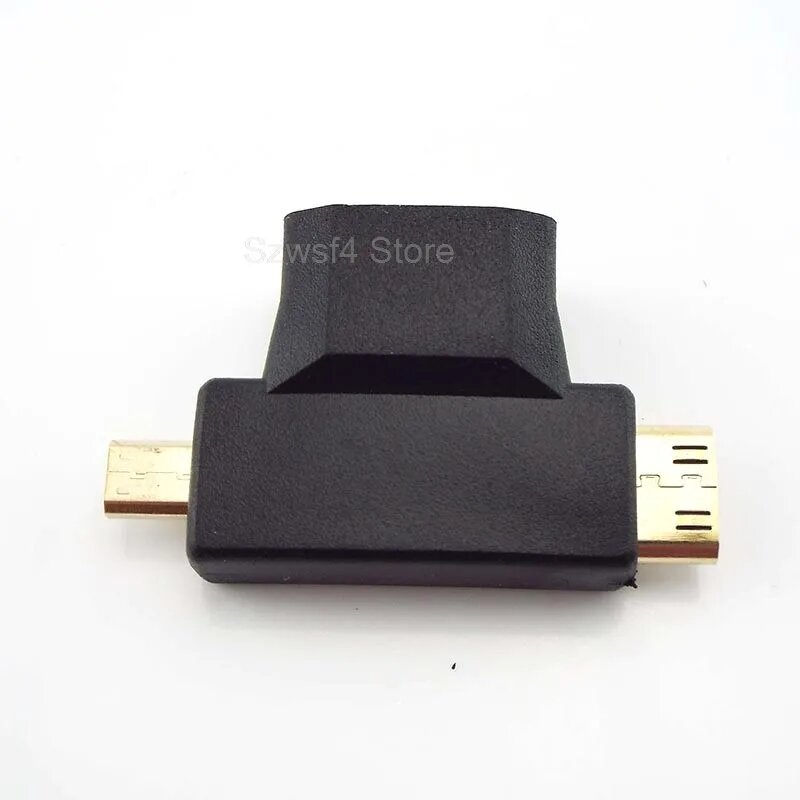 Кабель-адаптер HDMI 2 в 1 Micro HDMI + Mini HDMI - HDMI 1.4
