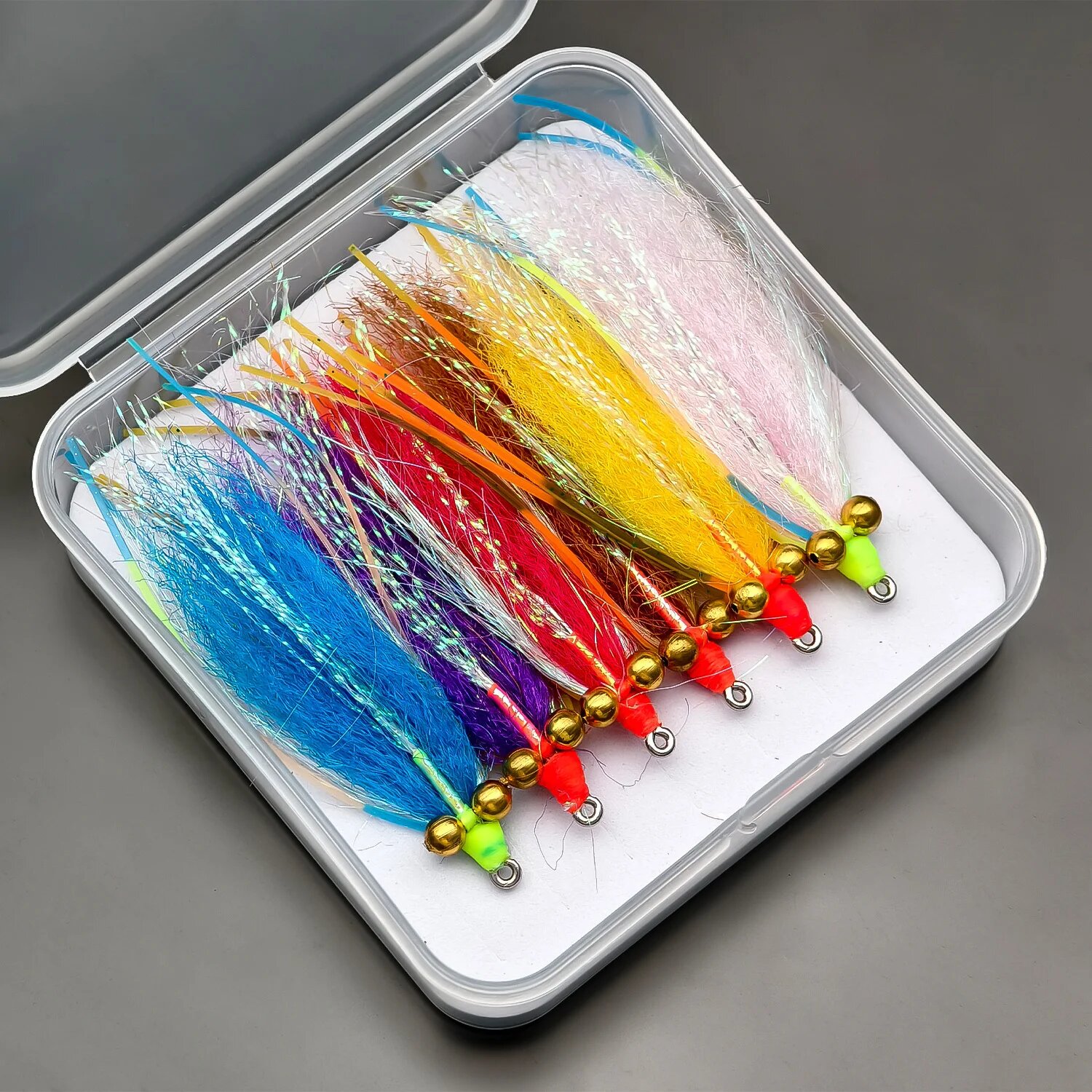 ANFS набор из 6 стримеров Crazy Charlie для нахлыстовой рыбалки