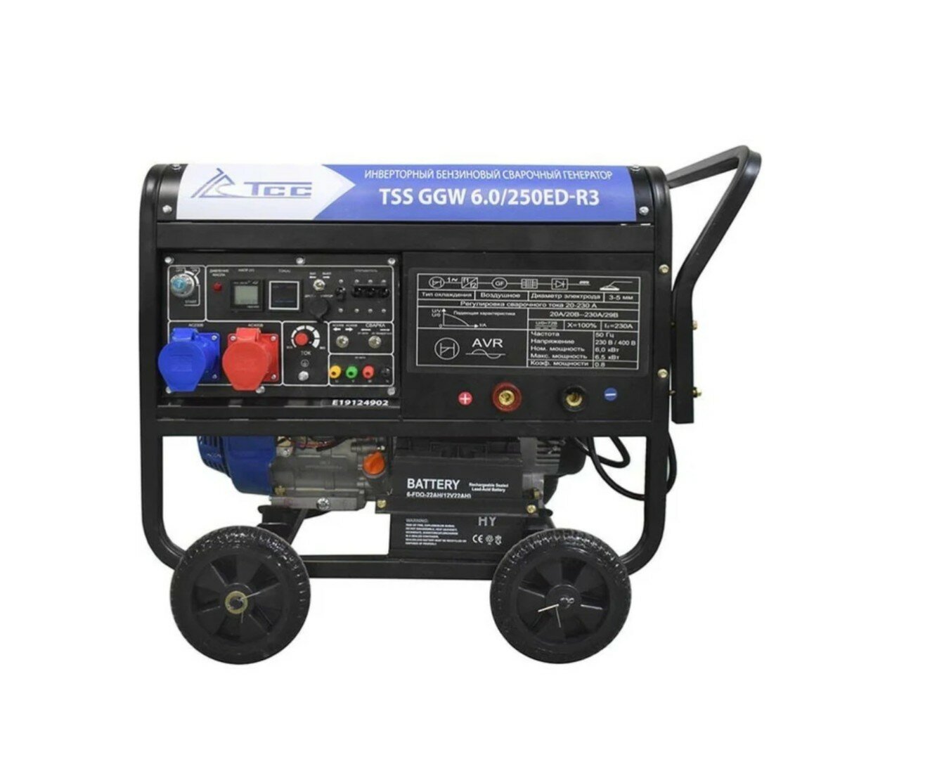 Генератор ТСС GGW 6.0/250ED-R3
