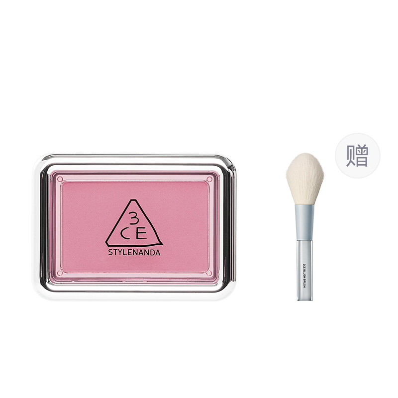 Румяна женские 3CE Small Block Blush стойкие для лица, объем 4.5 грамма