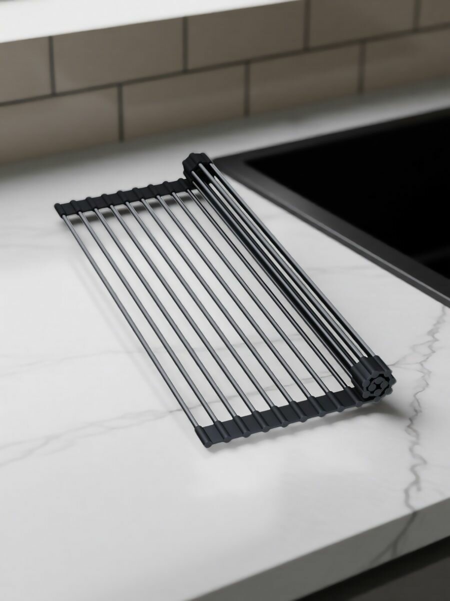 Ролл-мат для мойки Magnat MG-4434 GM вороненая сталь