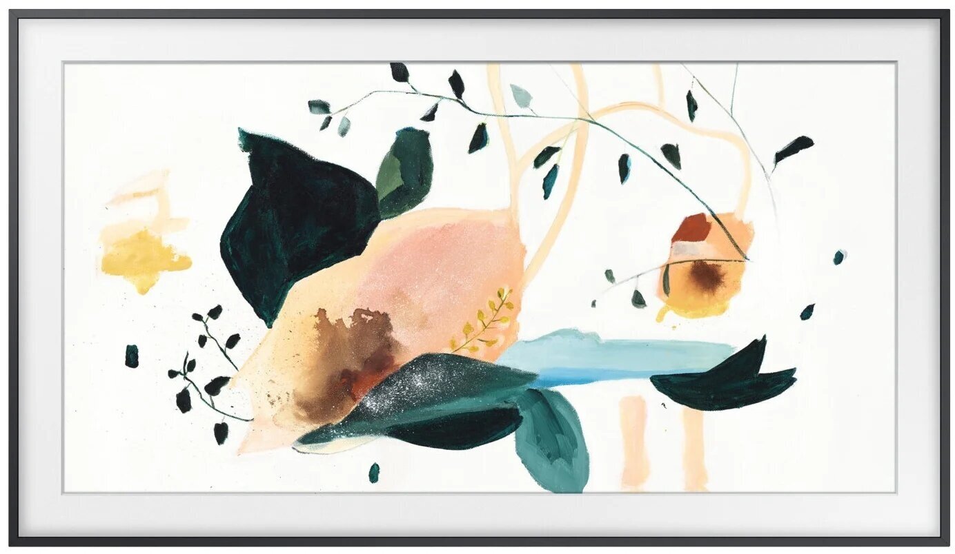 32" Телевизор Samsung The Frame QE32LS03TBK RU, QLED, FullHD, Wi-Fi, Smart TV Tizen, HDMI х 2, USB х 2, черный уголь