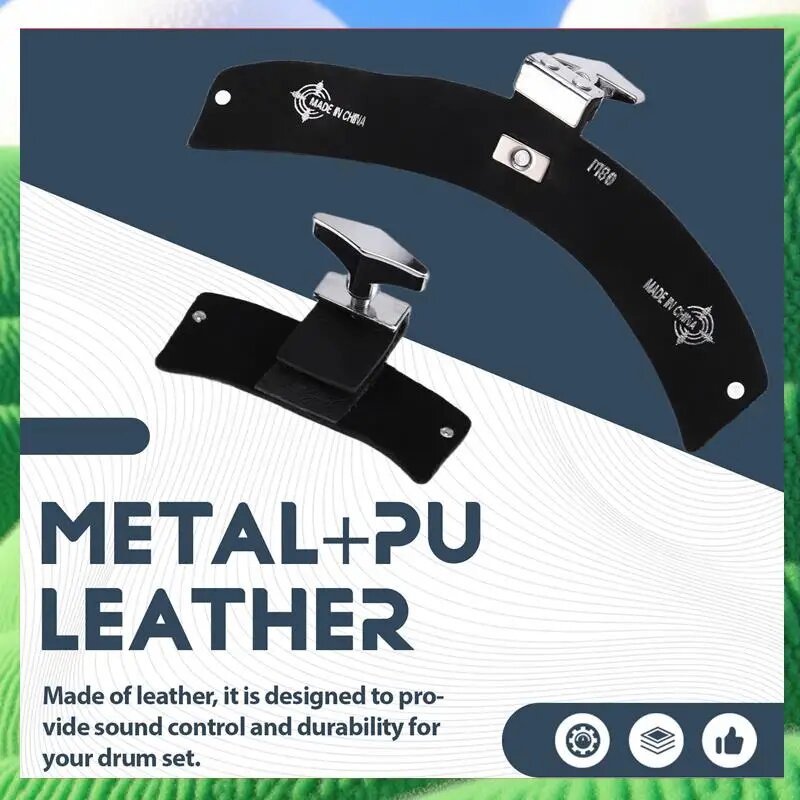 Кожаные демпферы барабана Cilae