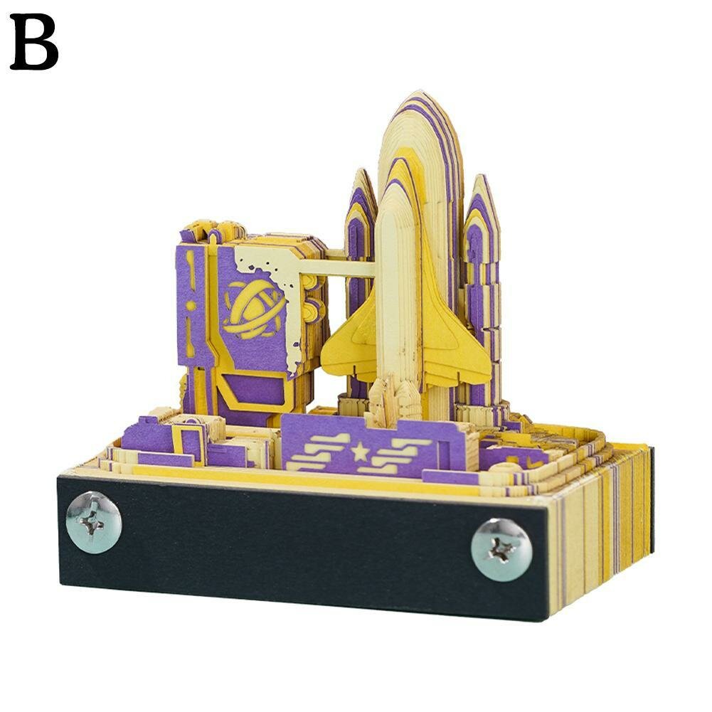 3D-бумага для заметок, Научно-фантастическое творчество наклейка для заметок подарок