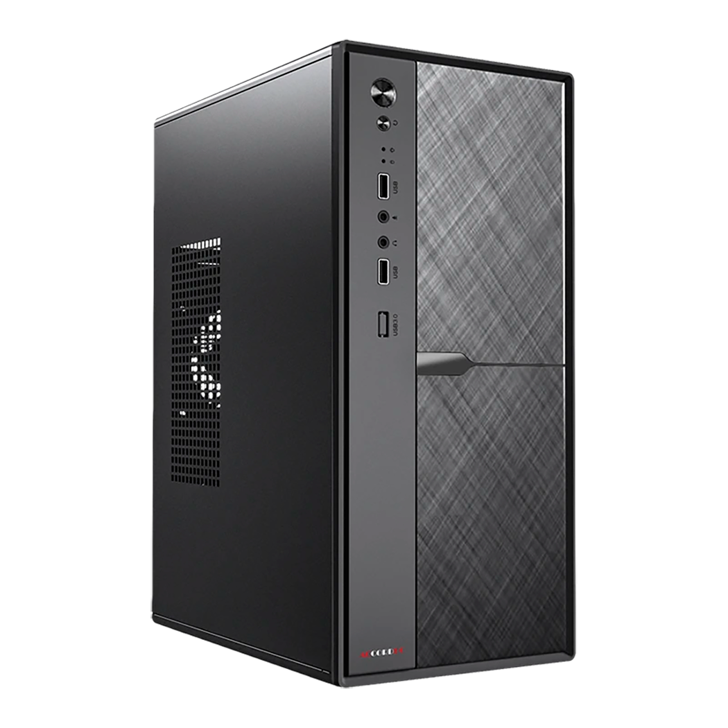 Корпус для ПК ACCORD ACC-1603, mATX, Mini Tower, без БП, черный