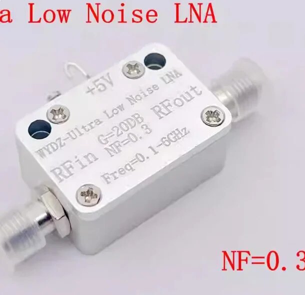 ZWAAJKQK Ультра низкошумящий усилитель LNA NF=0.3 0.1-6 ГГц