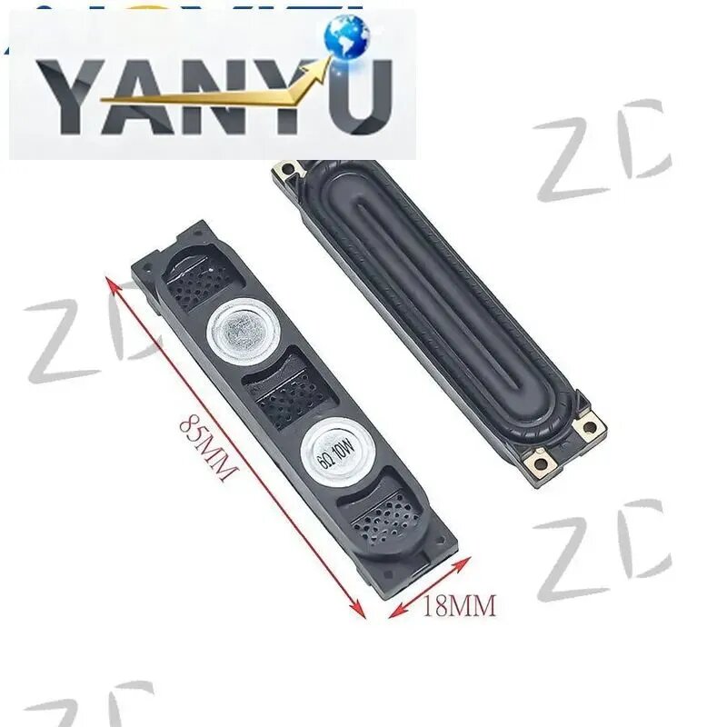 Запчасть для аудиотехники для ТВ Samsung 6 Ом 10 Вт 85мм*18мм*12мм 2 шт.