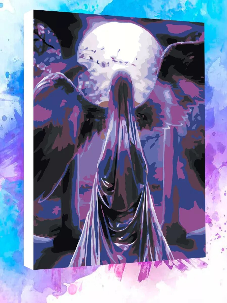 Картина по номерам Ангел Арт