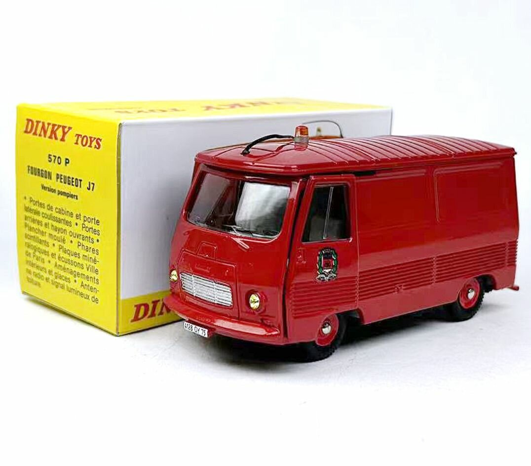 DINKY TOYS Модель автомобиля в масштабе 1:43 из литого под давлением металла для песочницы