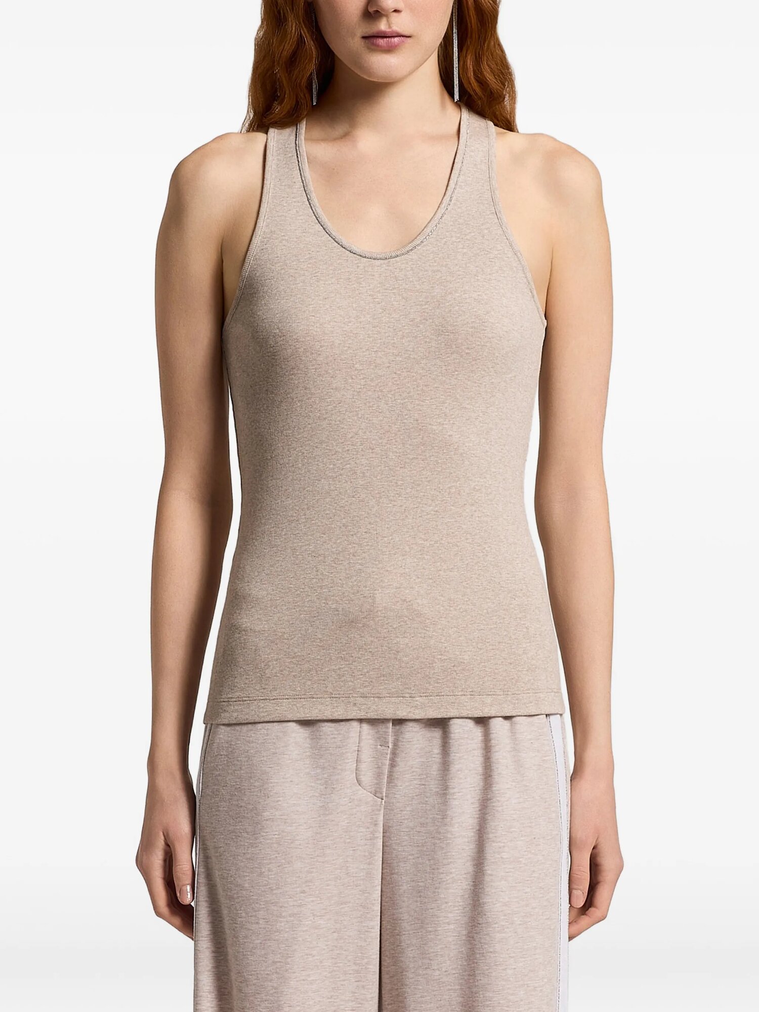 Топ Ribbed tank top