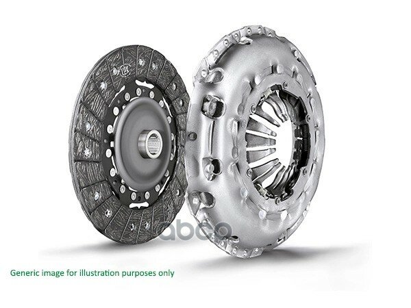 626 3072 09_Комплект сцепления VW Crafter 30-35,30-50 2,5 TDI 04.06 Luk арт. 626307209