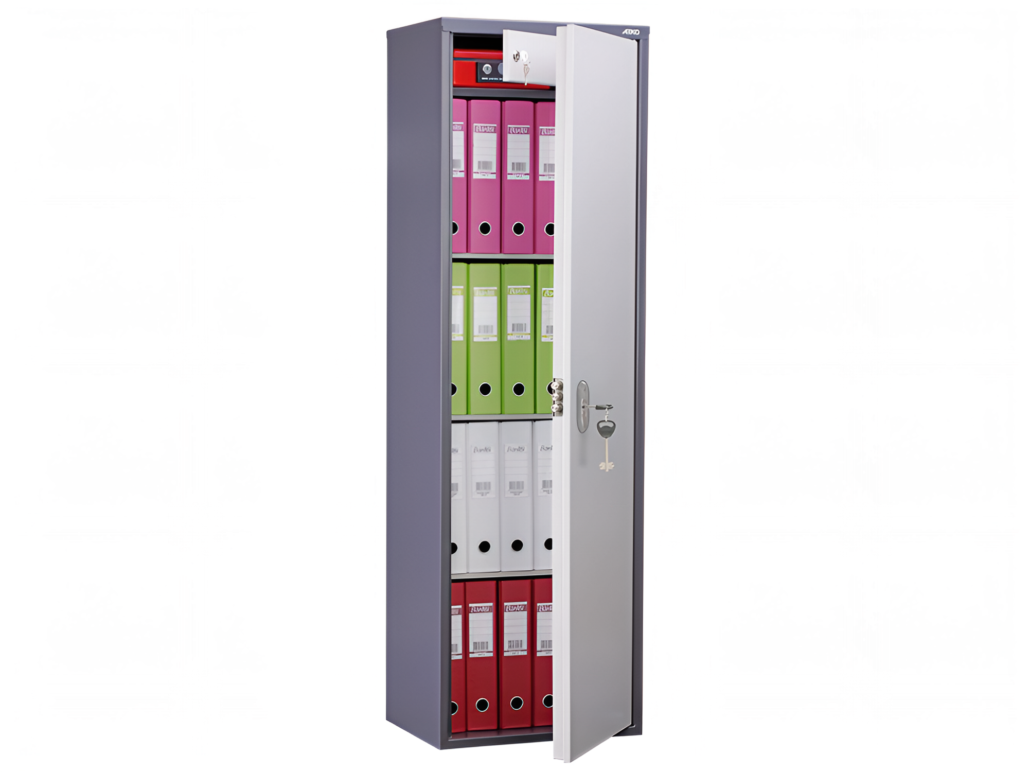 Бухгалтерский шкаф промет AIKO SL-150T, серый, металл, встроенное отделение