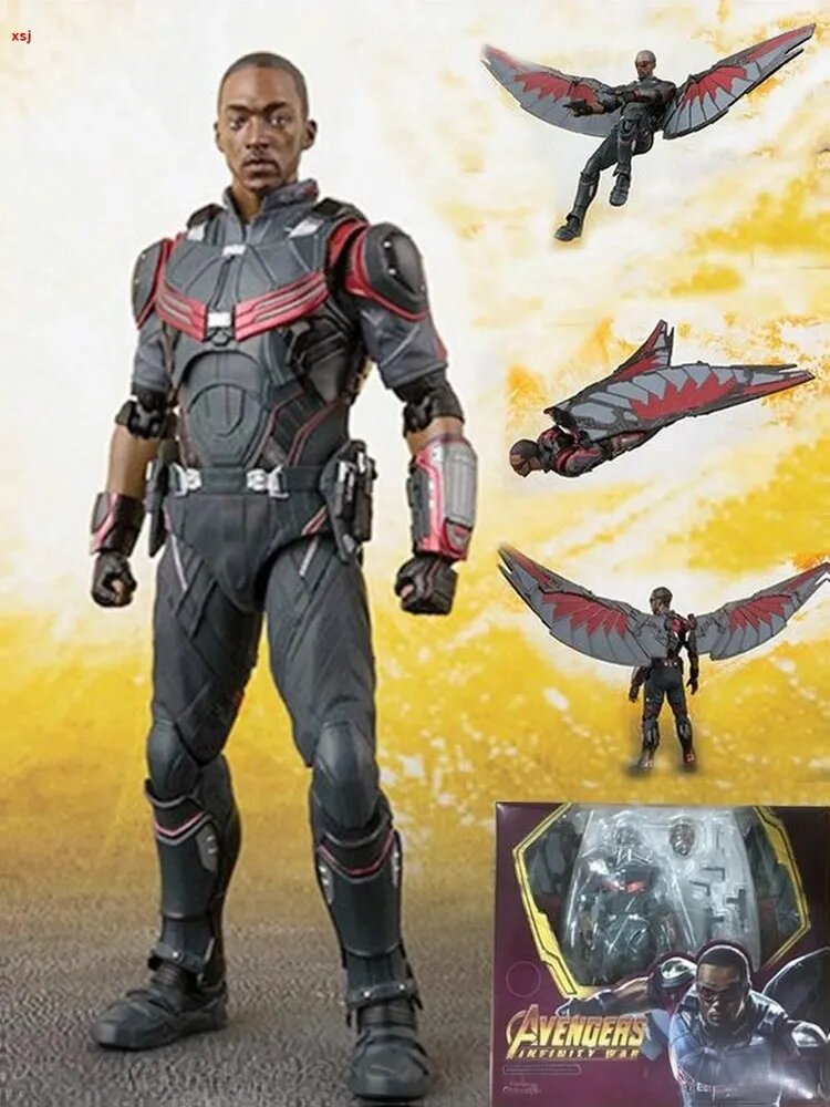 Персонажи аниме S.H.Figuarts Бесконечная война: Сокол 15см