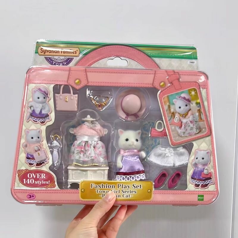 Набор фигурок Детская игрушка Sylvanian Families Персидская кошка переодевается