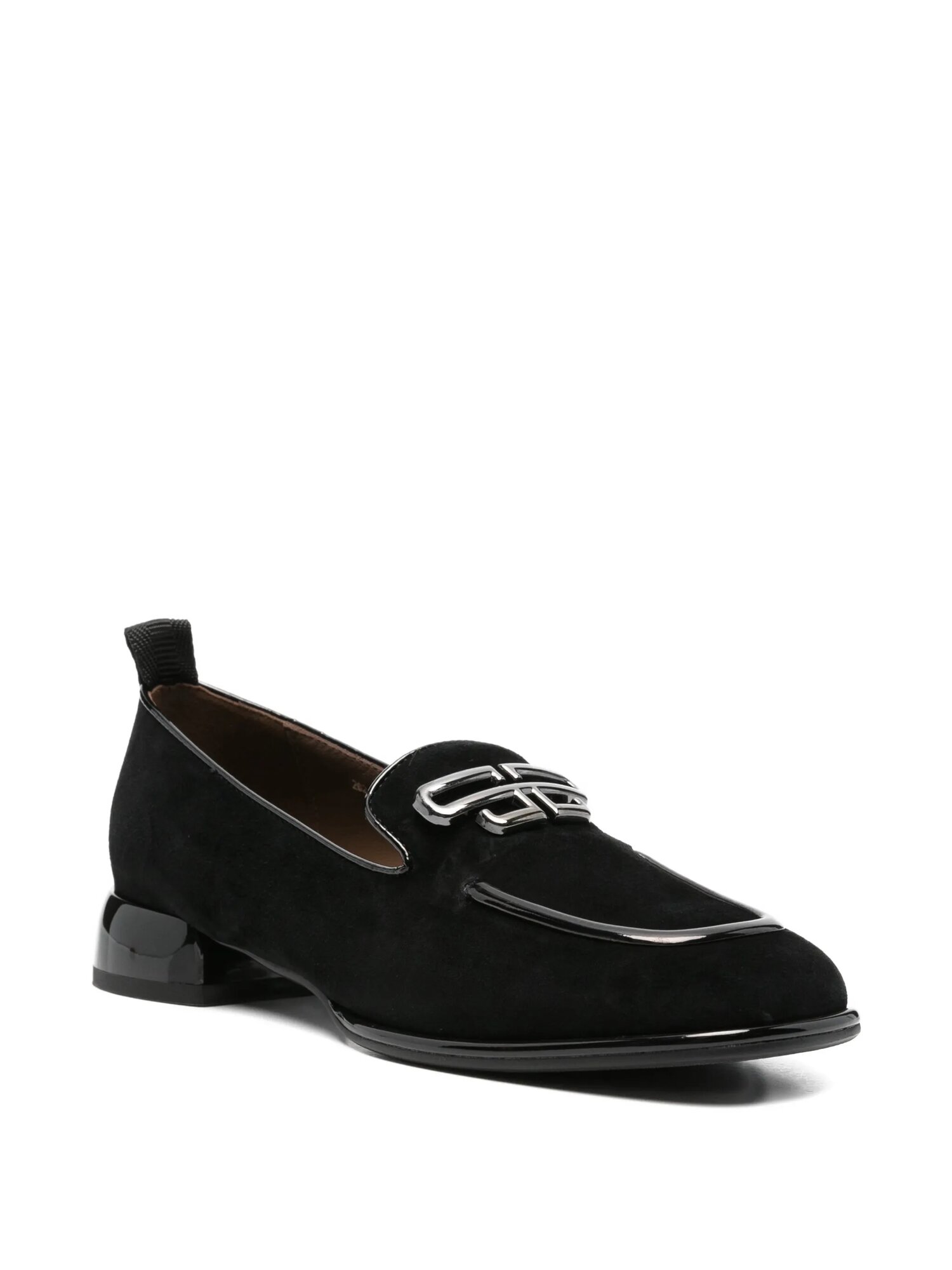 Лоферы LINDA BAUMANN Appliqué loafers, размер 40, черный — фото 1