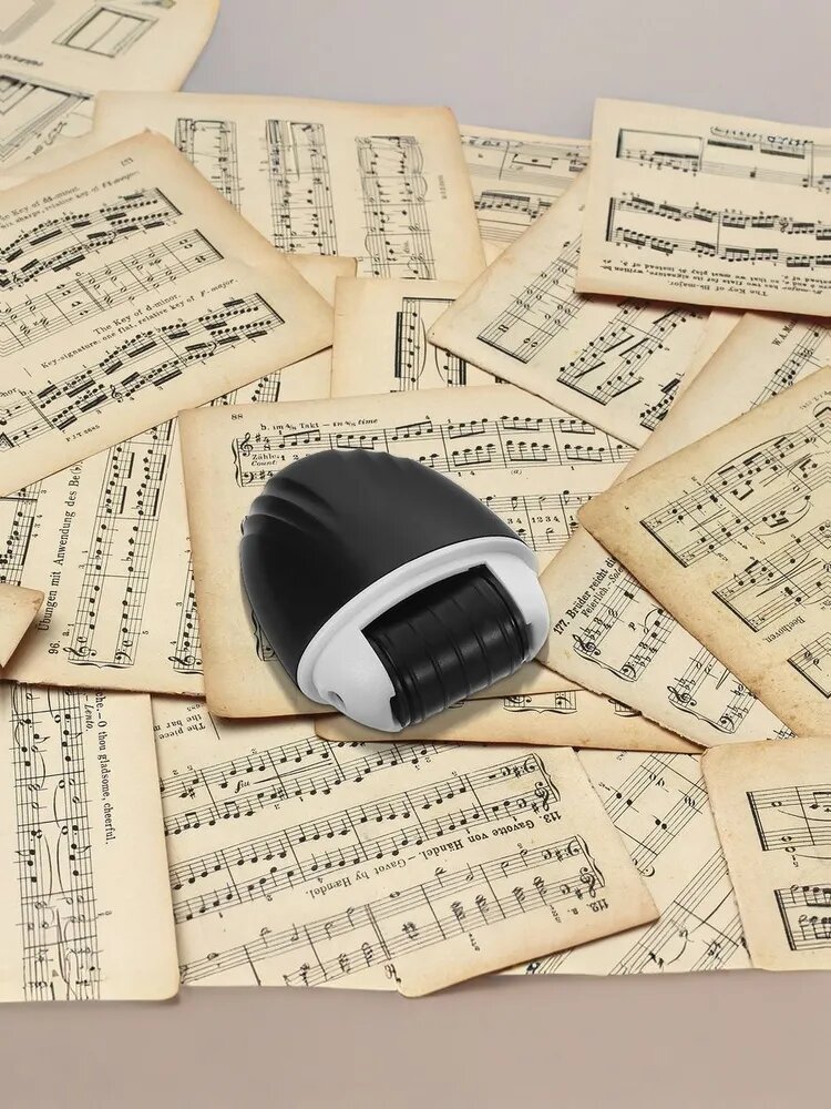 Штемпель для нанесения нотных линий, учебный инструмент 6.20x4.50x2.80 см