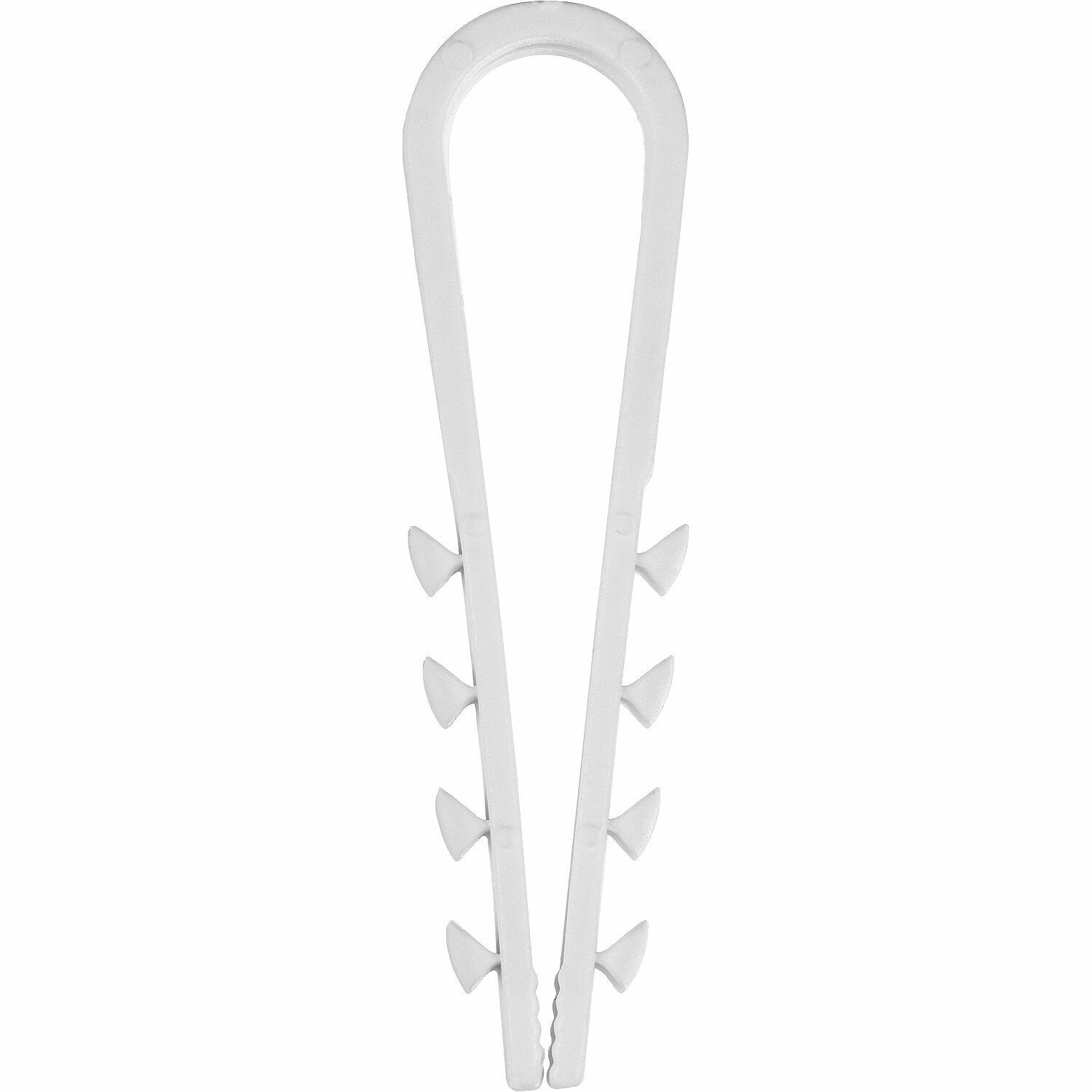 Дюбели-хомуты для кабеля ЗУБР ДХ-К, 11 - 18 мм, нейлон, 100 шт