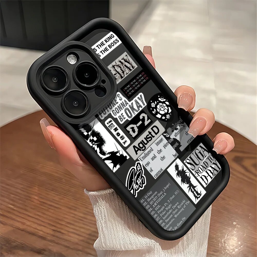 Мягкий чехол для телефона Hot Rapper S-Suga D-DAY для Samsung Galaxy A17 TYB-G53YB1j1, Samsung A16