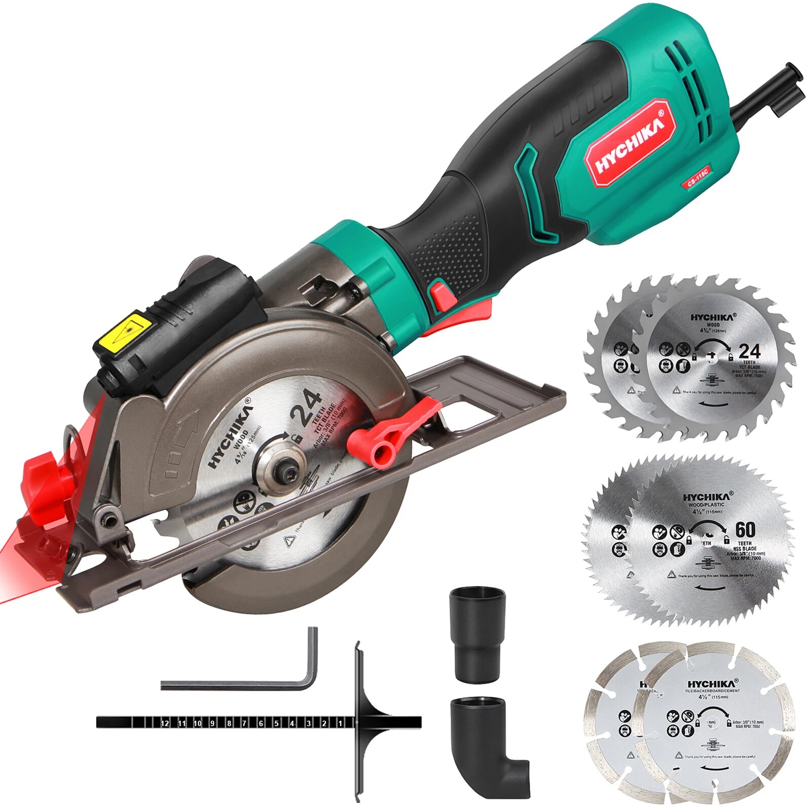 Электрическая циркулярная пила HYCHIKA 750 Вт 750W Circular Saw
