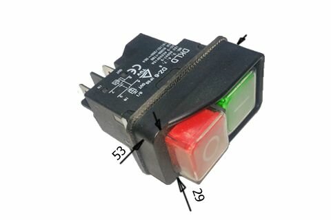 Выключатель для бетономешалки ермак