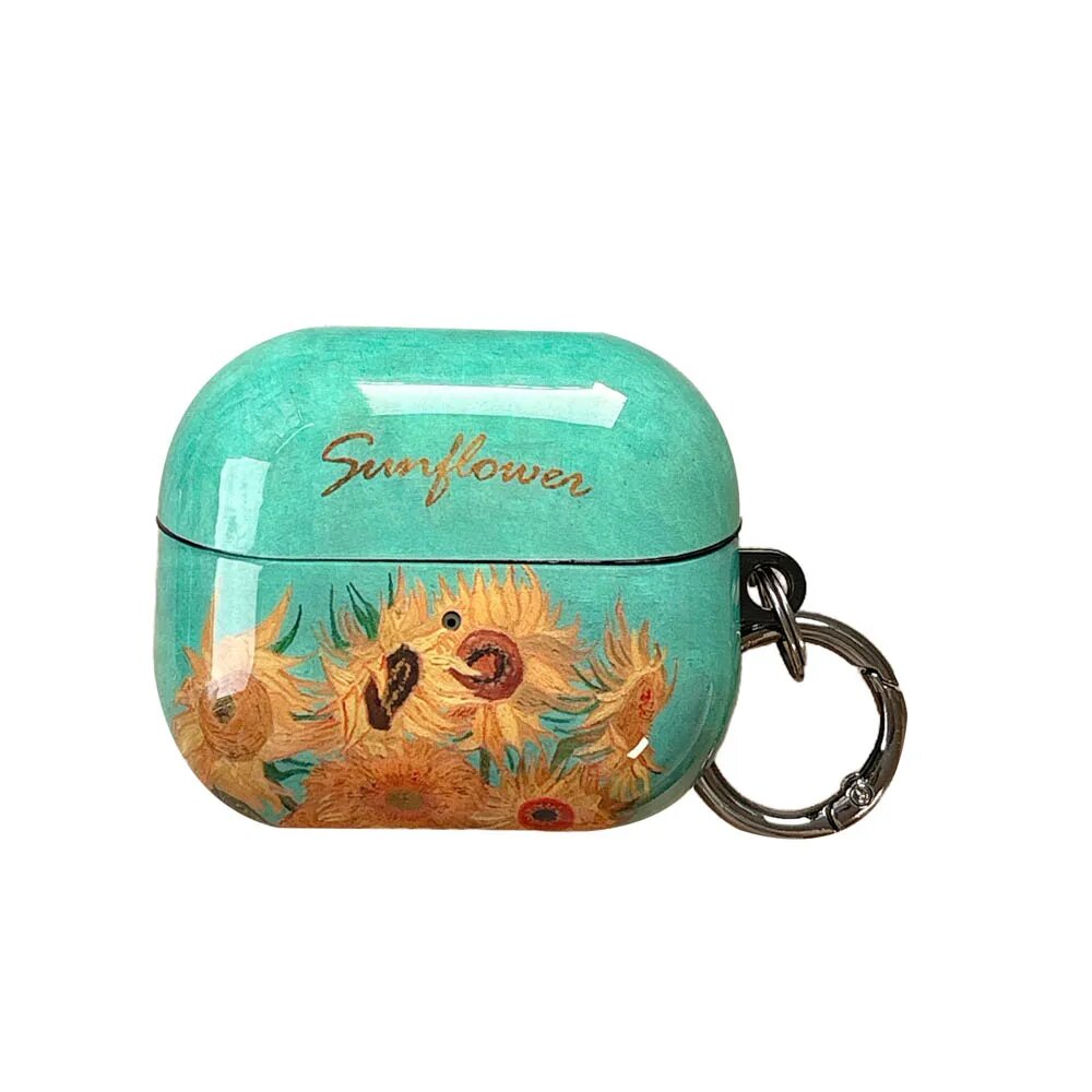 Чехол для наушников Sunflower Waves Snow Mountain для Samsung Galaxy Buds 3 Pro, чехол для Bluetooth-гарнитуры Buds3 Pro Funda с крючком