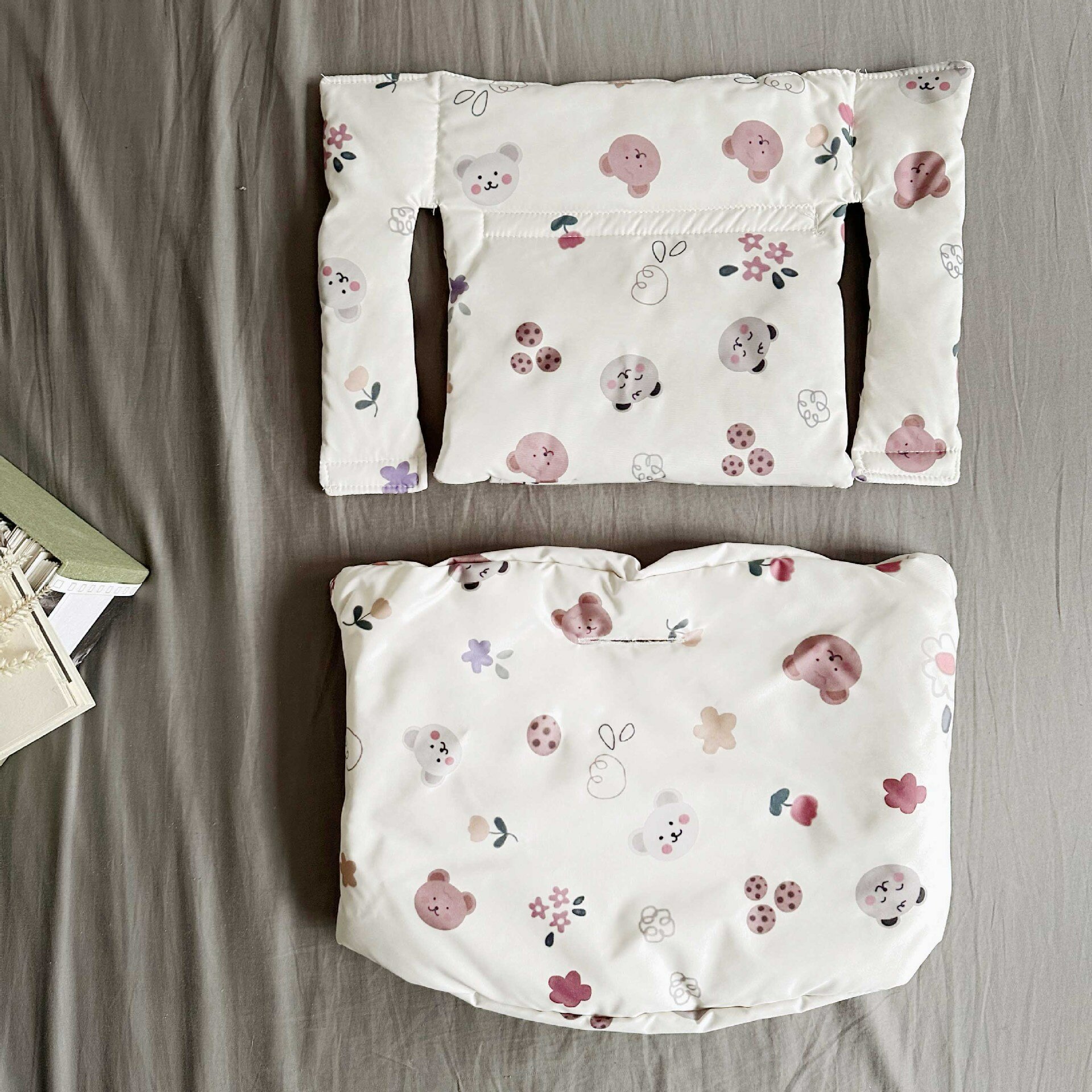 Корейская подушка для детского стульчика в стиле INS, подушка для детского сиденья с мультяшным рисунком, чехол против загрязнений для детского стульчика, детская подушка для стульчика в корейском стиле.